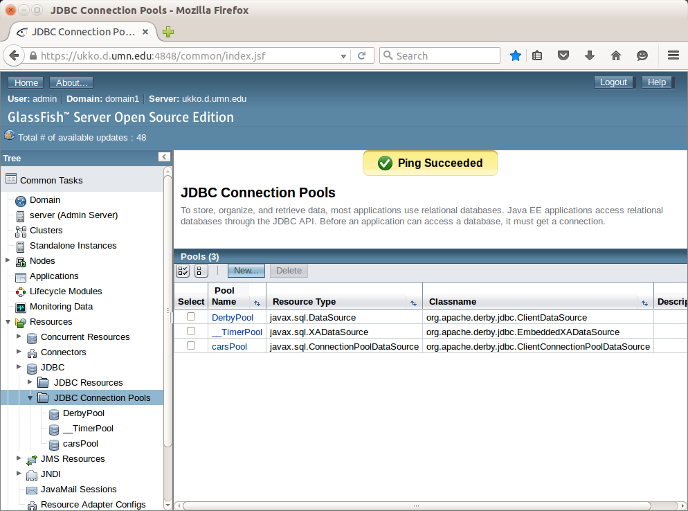 GlassFish Administration